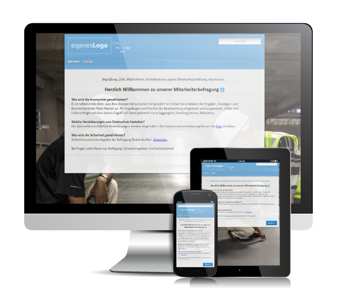 Umfrage online erstellen, durchführen & anpassen inkl. 100% Datenschutz